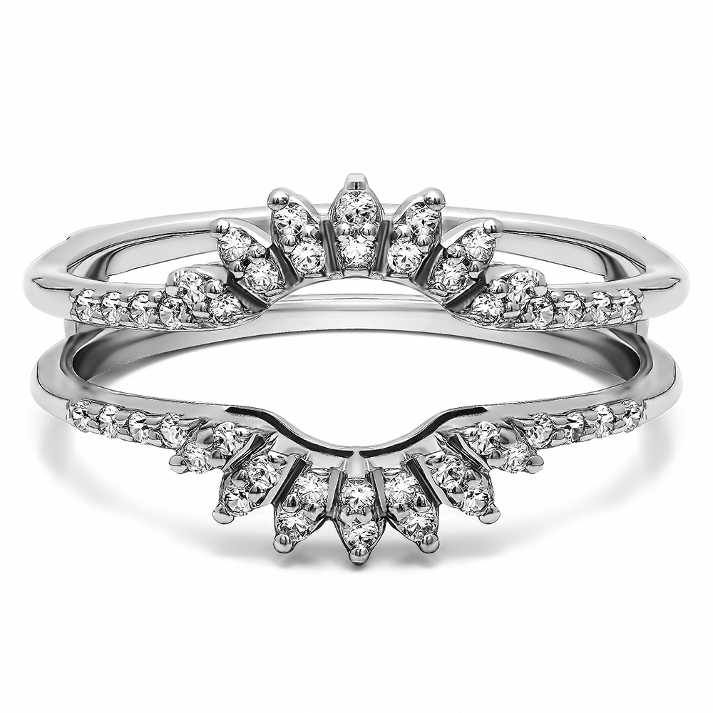 Halo Ring Guards, Diamond ring Enhancers- TwoBirch Fine Jewelry