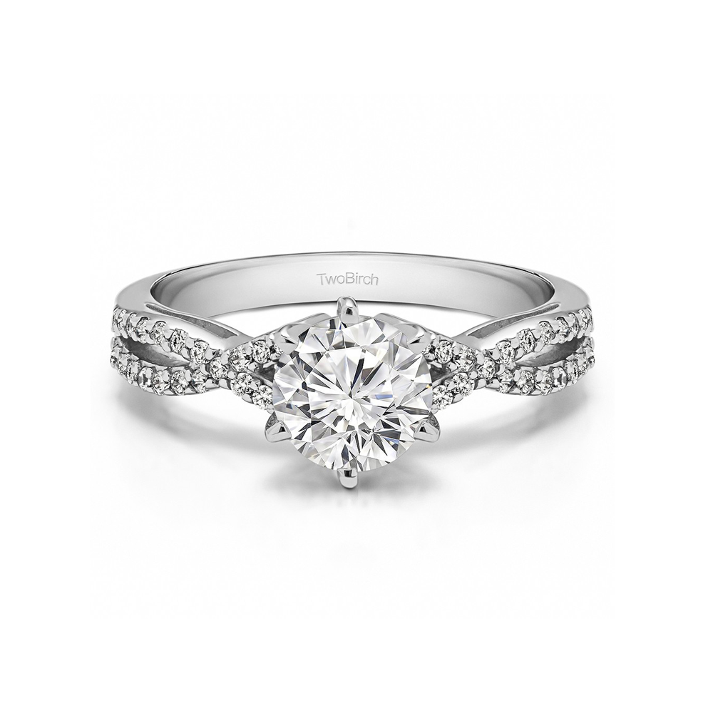Infinity Engagement Rings | Rose or Pink Diamond Rings for Women